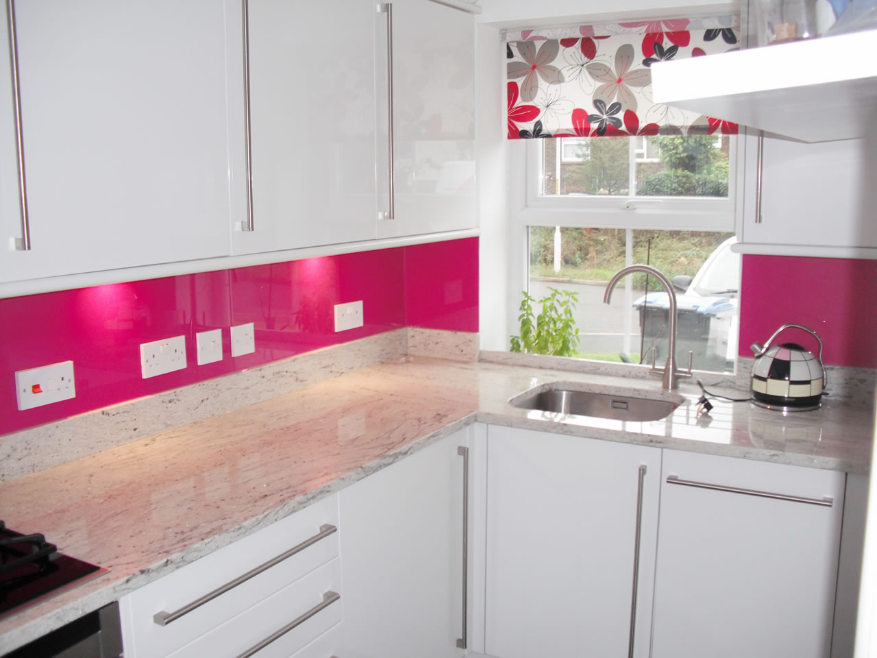UK Splashbacks | Pink and Purple Splashbacks