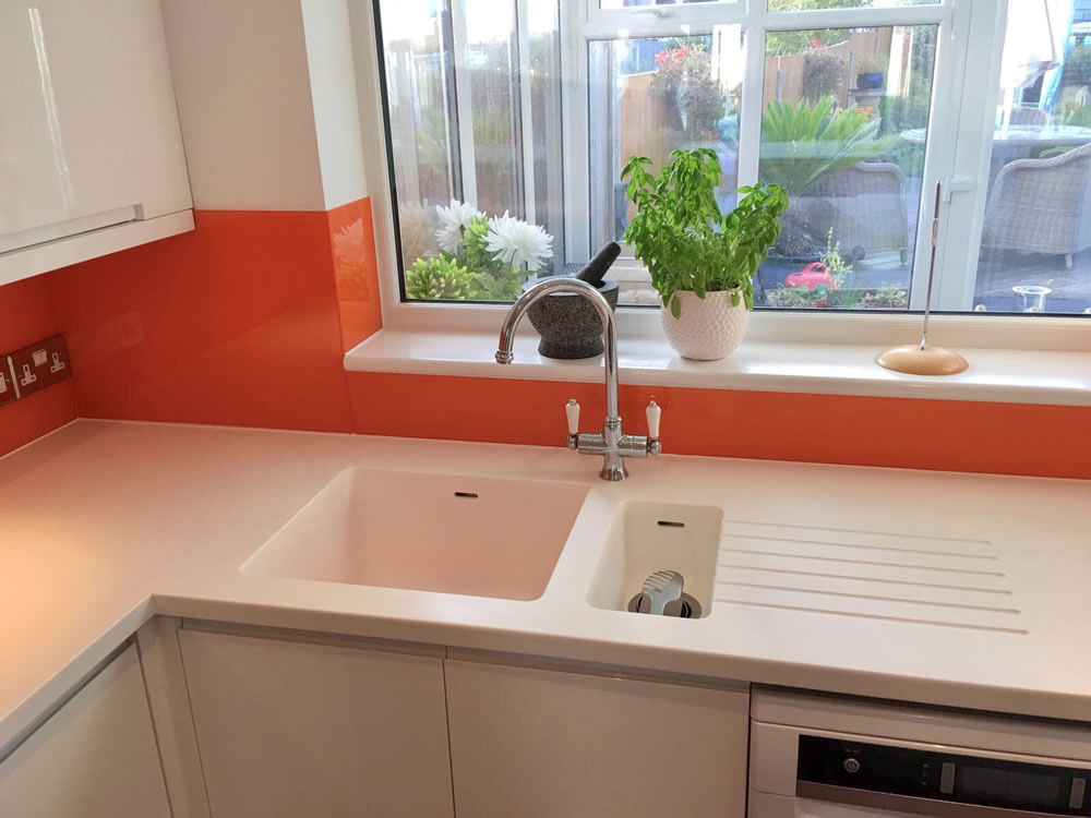 UK Splashbacks | Orange Splashbacks