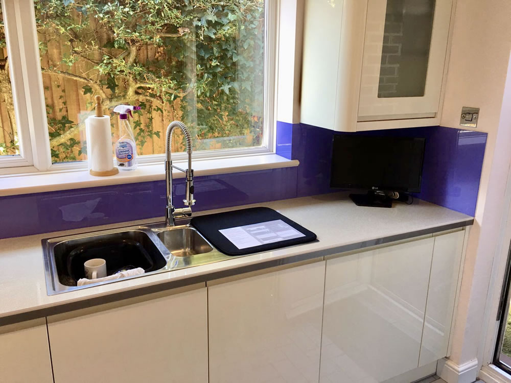 UK Splashbacks | Pink and Purple Splashbacks