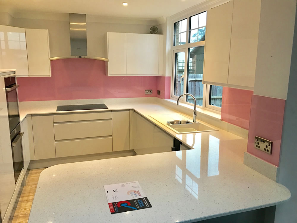 UK Splashbacks | Pink and Purple Splashbacks