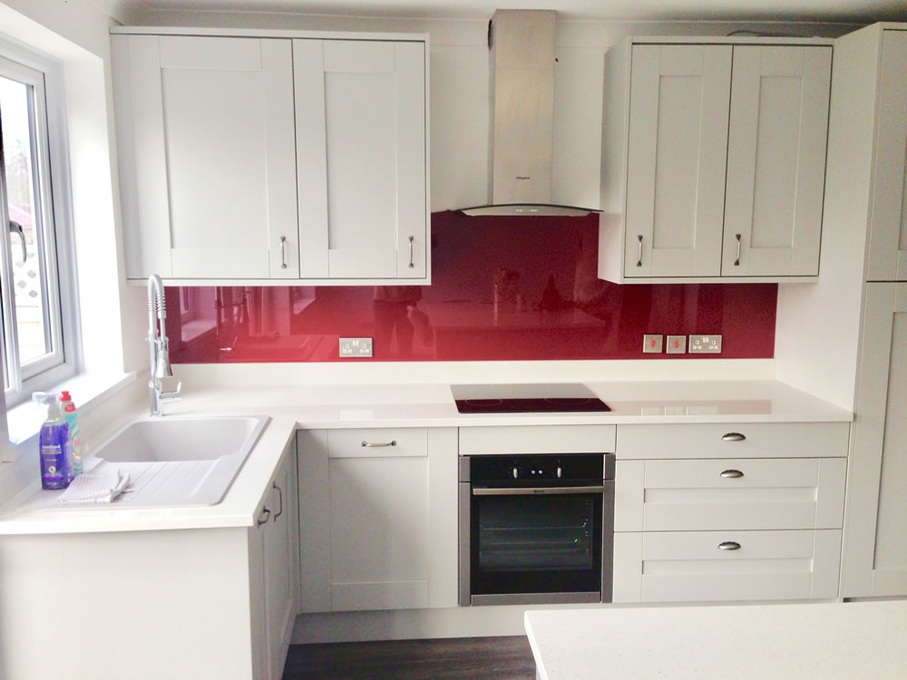 UK Splashbacks | Red Splashbacks